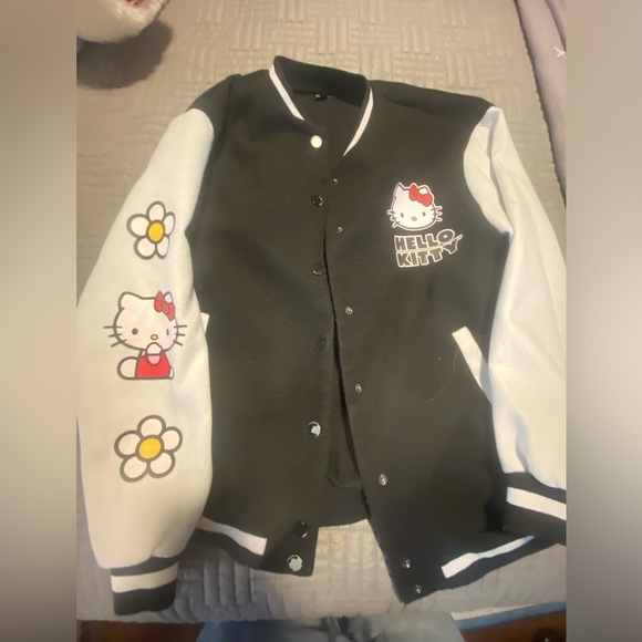 Sanrio | Jackets & Coats | Hello Kitty Letterman Jacket | Poshmark